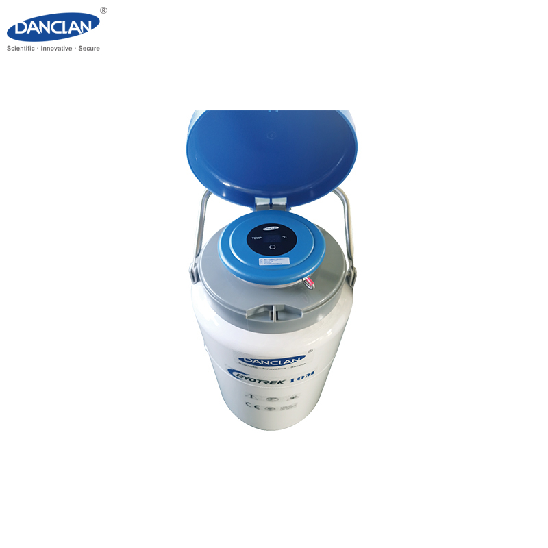 3-25L dry shipper tanks for sperm semen or LN2 Transportation Cryotrek ...